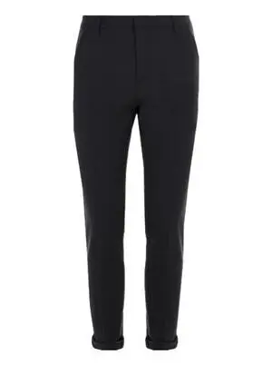 DONDUP Mid-rise Slim Cut Trousers - Black