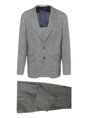 Brunello Cucinelli Single-breasted Suit - Gray