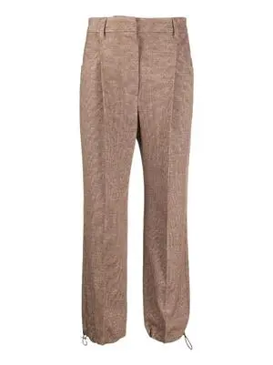 BRUNELLO CUCINELLI Brunello Cucinelli Tailored Trousers With Toggle Cuffs