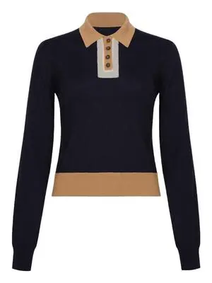 MAISON MARGIELA Maison Margiela Color-Block Buttoned Polo Shirt