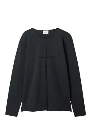 Khaite Khaite Long-Sleeved T-Shirt Black