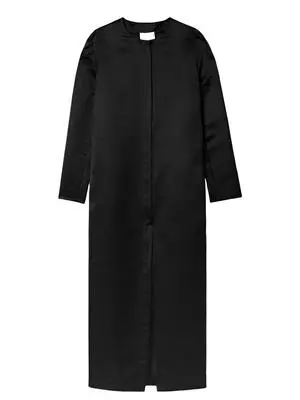 THE ROW The Row Long-Sleeved Dress With Logo Detail