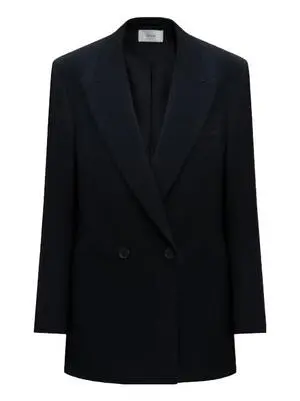 THE ROW Long-sleeved Suit Coat - Black