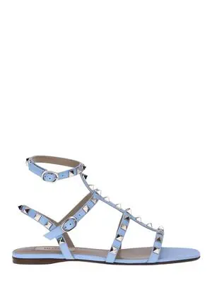 VALENTINO Valentino Garavani Rockstud T-Bar Strap Sandals