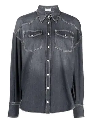 BRUNELLO CUCINELLI Brunello Cucinelli Denim Shirt
