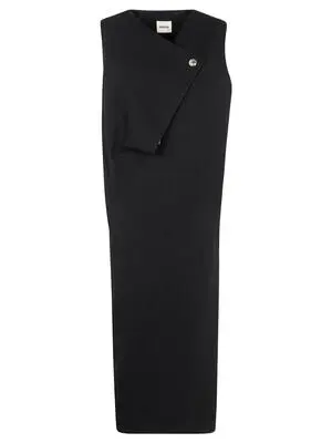 Khaite Crispin Dress - Black
