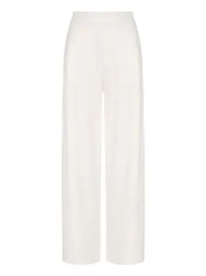 Brunello Cucinelli Wide-leg Trousers - White