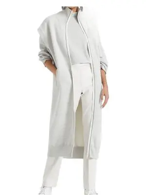 Brunello Cucinelli Long Knitted Vest - Fog