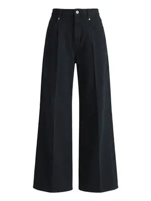 Brunello Cucinelli Dyed Straight-leg Trousers - Black