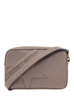 GOLDEN GOOSE Star Patch Small Crossbody Bag - Gray