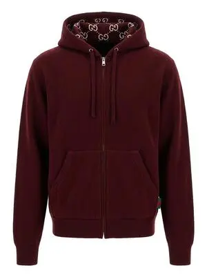 Gucci Reversible Wool Zip Jacket - Brown