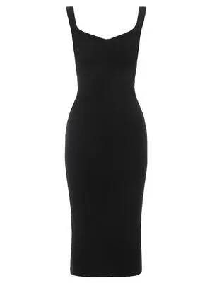 Khaite Nina Knitted Dress - Black