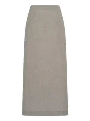 THE ROW The Row Ankle Straight Half Skirt