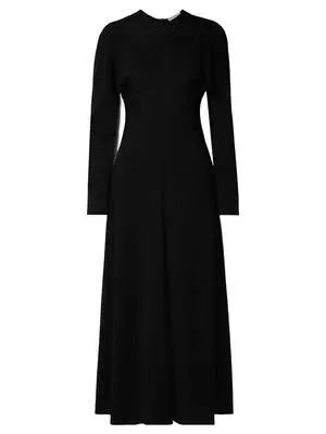 THE ROW Long-sleeved Maxi Dress - Black