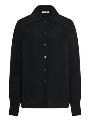 THE ROW The Row Oversized Pointed Collar Button-Down Shirt
