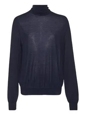 THE ROW Cashmere High-necked Sweater - Black