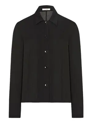 THE ROW Long-sleeved Shirt - Black