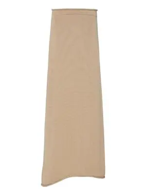 THE ROW Calista Asymmetrical Skirt - Nude