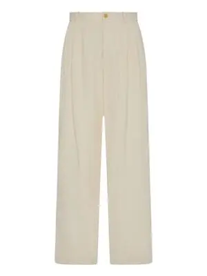 THE ROW Belted Casual Pants - Nude