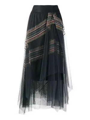 BRUNELLO CUCINELLI Brunello Cucinelli Layered Skirt