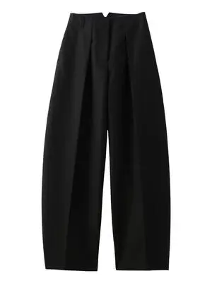 Jacquemus Jacquemus Ovalo Palazzo Pants Black