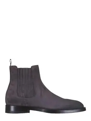 BRUNELLO CUCINELLI Brunello Cucinelli Suede Elastic-Panel Boots