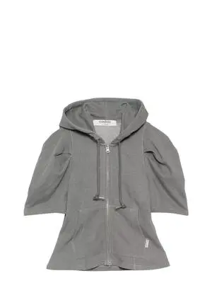 KIMHEKIM Puff-sleeve Hoodie - Grey