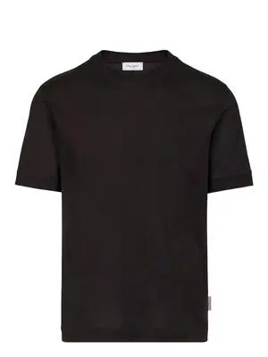PAOLO PECORA Cotton T-shirt - Black