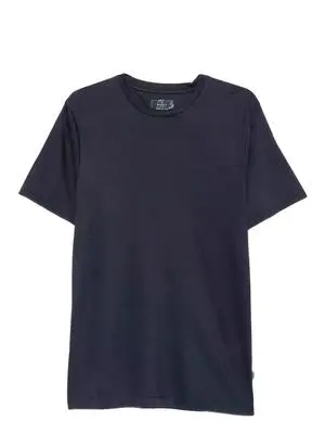 HACKETT LONDON Contrast-stitch Short-sleeve T-shirt - Blue