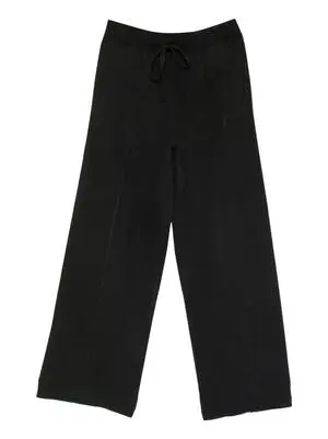 Fear Of God Knitted Wide-leg Trousers - Black