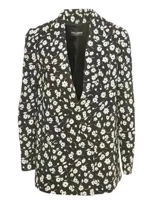 DOLCE & GABBANA Floral-print Blazer