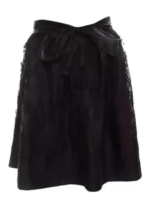 ERMANNO SCERVINO Ermanno Scervino Vintage Bow-Detail Lace Skirt