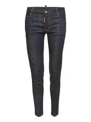 Dsquared2 Cotton Elastane Jeans - Blue