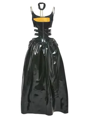CHRISTOPHER KANE 2024 Cut-out Midi Dress - Black
