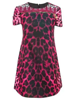 VERSUS Versus Animal Print Dress