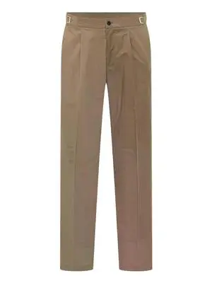 CELLAR DOOR Leo T Pleated-front Trousers - Neutrals