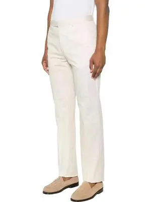 GERMANO 1952 Pressed Crease Slim-fit Trousers - Neutrals
