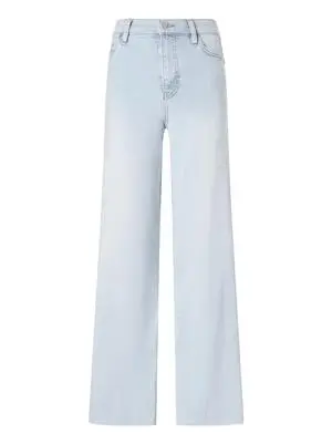 FRAME Le Slim Palazzo High-rise Wide-leg Jeans - Blue