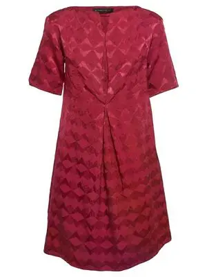 Etro Patterned Jacquard Dress - Red