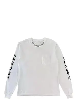 Chrome Hearts Logo-print Chest-pocket T-shirt - White