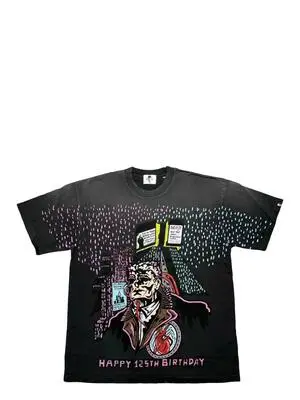 WARREN LOTAS Graphic-print Short-sleeve T-shirt - Black