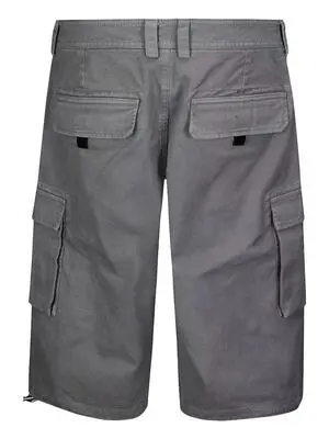 Martine Rose Logo Print Cargo Shorts - Grey