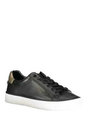 Calvin Klein Round Toe Sneakers - Black