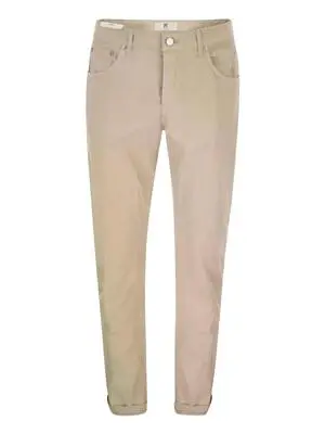 PT TORINO Five-pocket Tapered Jeans - Neutrals