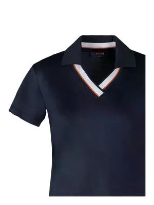 MOORER Esker Polo Shirt - Blue