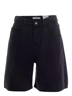 ICON DENIM LOS ANGELES Lea Denim Shorts - Black