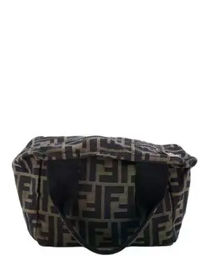 Fendi Vintage 1925 Cosmetic Mini Tote Bag - Brown