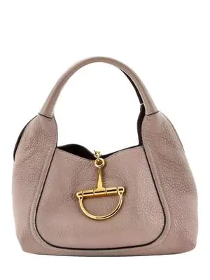 Gucci Softbit Leather Medium Hobo Bag - Neutrals