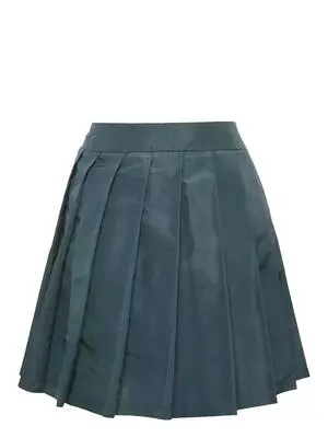 Miu Miu Pleated Mini Skirt - Blue