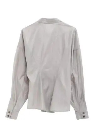 Paloma Wool Donald Pleated Sleeve Shirt - Grey